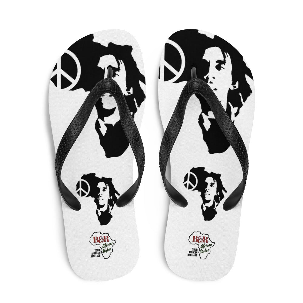 Bob Marley Flip-Flops - B&R African Styles